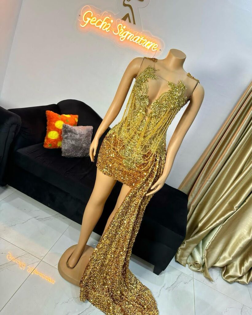Gold Dress - Gechisignature
